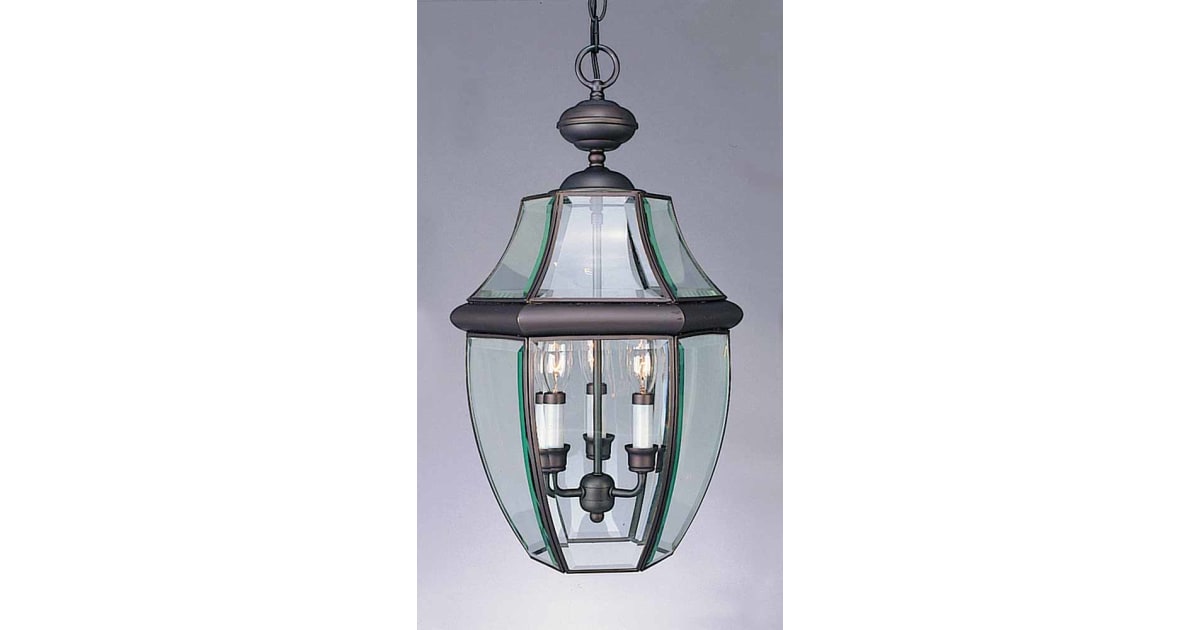 Volume Lighting V9287-79 3 Light Foyer 21.5" Height Pendant with Clear ...