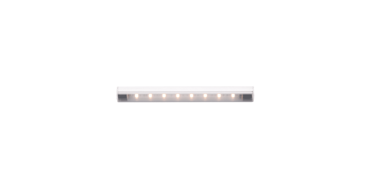 WAC Lighting LS-LED08-C-WT Straight Edge 7" High Output LED Under ...
