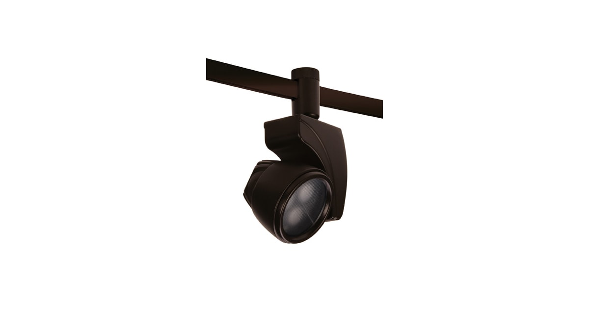 WAC Lighting HM1-9S-WW-DB 3 Light 9 Watt 3000K Flexrail1 Track Head ...