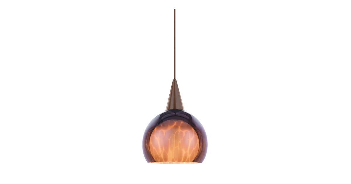 WAC Lighting HM1-F4-403AM/DB 1 Light Down Lighting Flexrail1 Mini Pendant from the Nova ...