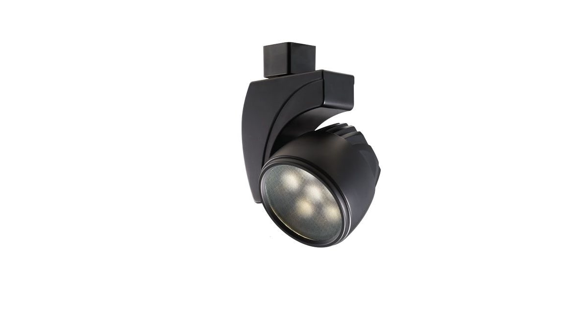 WAC Lighting L-18F-WW-BK 6 Light Low Voltage Track Head for L Series ...