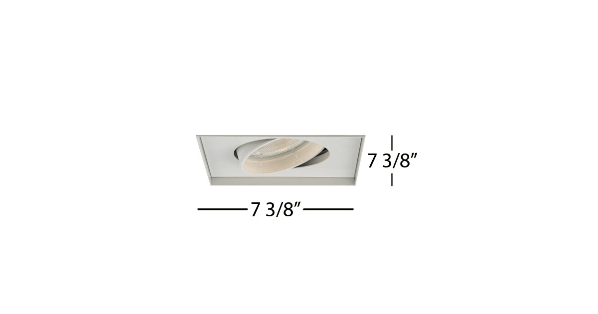 WAC Lighting MT-130MHTL-WT 6" Multiple Spot Recessed Light Invisible ...