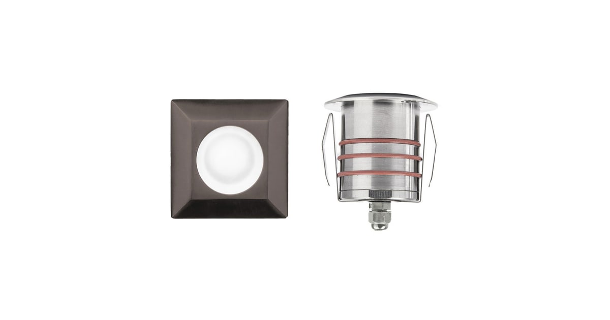 WAC Lighting 2051-27BS Single Inground Indicator Light 3" Wide 12V LED ...