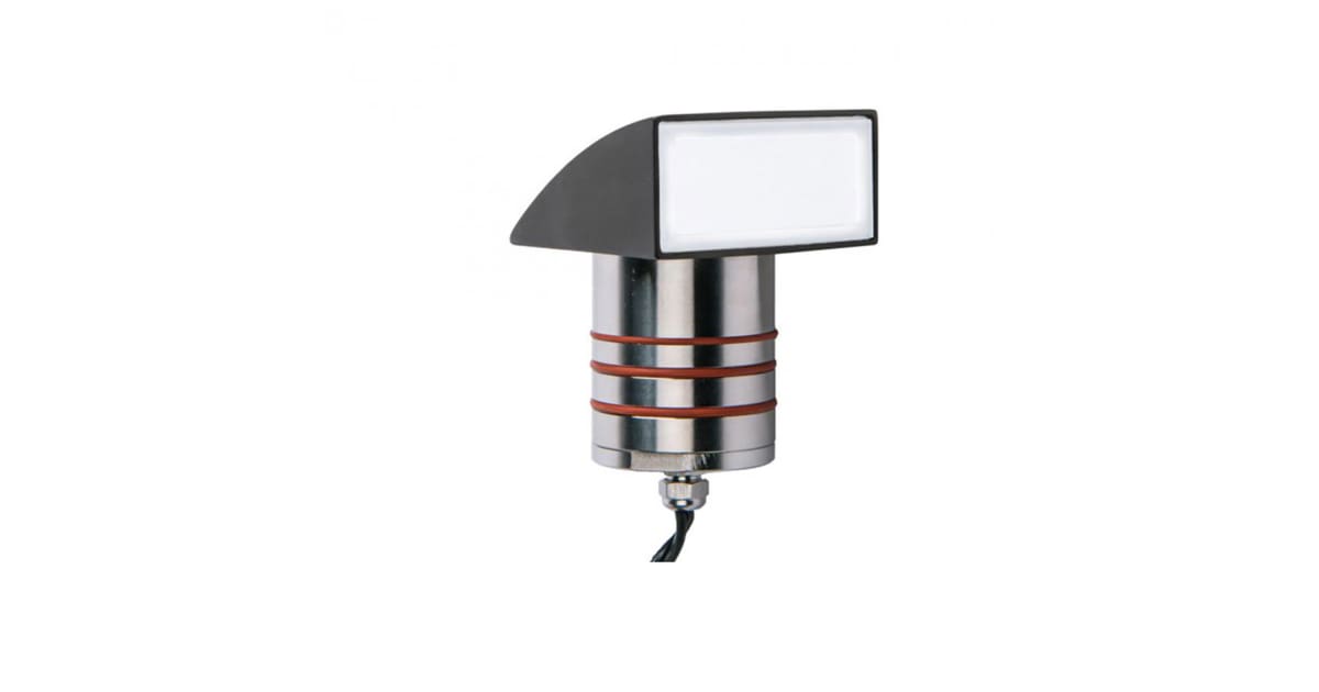 WAC Lighting 2081-27BS Single Inground Indicator Light 3" Wide 12V LED ...