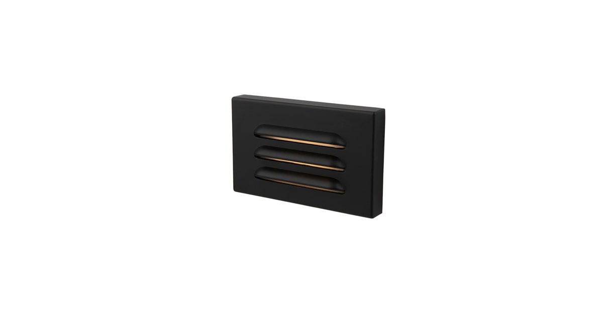 WAC Lighting 4501-27BK Single WAC 12V Surface Mounted Step Light 5 ...