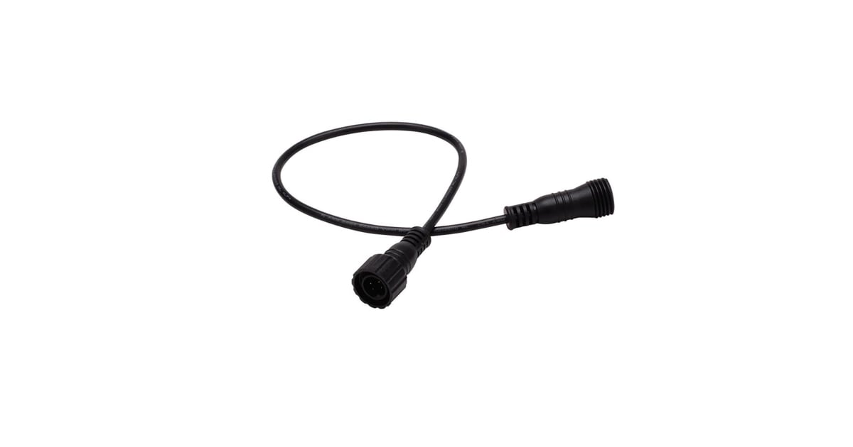 WAC Lighting 8001-72BK 72" 12V Outdoor Strip Light Male to Female ...