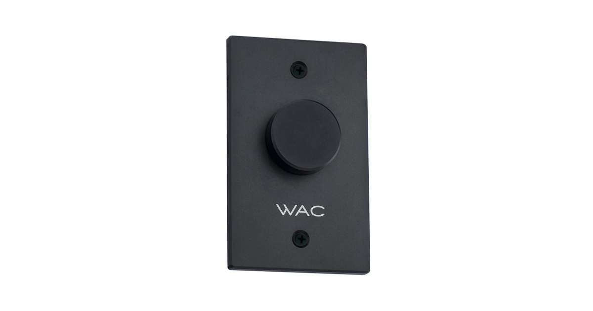 WAC Lighting 9000-MLV-BK Landscape Magnetic Low-Voltage Dimmer ...