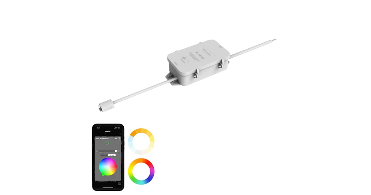 WAC Lighting 915CS-CTR-WT WAC LED Colorscaping Snap-On Strip Light ...