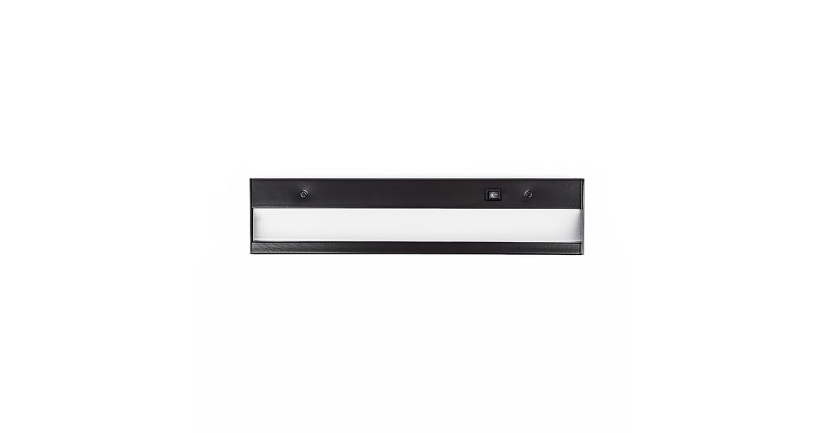 WAC Lighting BA-ACLED12-930-BZ LEDme Pro 12" LED Under Cabinet Light ...