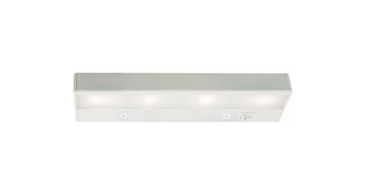 WAC Lighting BA-LED4-27-BB 12" Length 2700K High Output LED Under ...