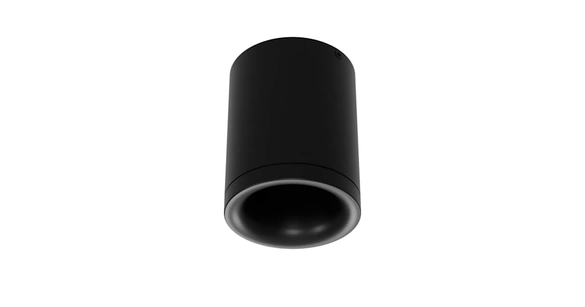 WAC Lighting C4RL-NCS-PBK Zoron 4" Wide 5-CCT LED Round Flush Mount ...