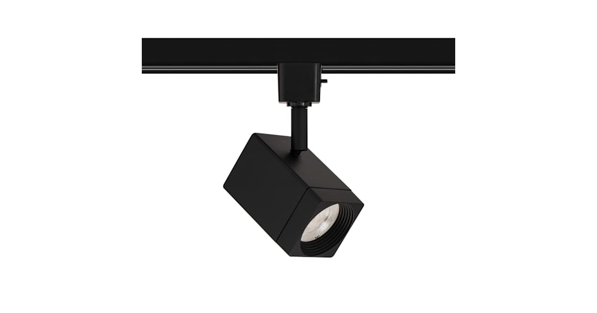 WAC Lighting H-7013-CS-BK Ocularc H-Track 6" Tall 5-CCT LED Square ...