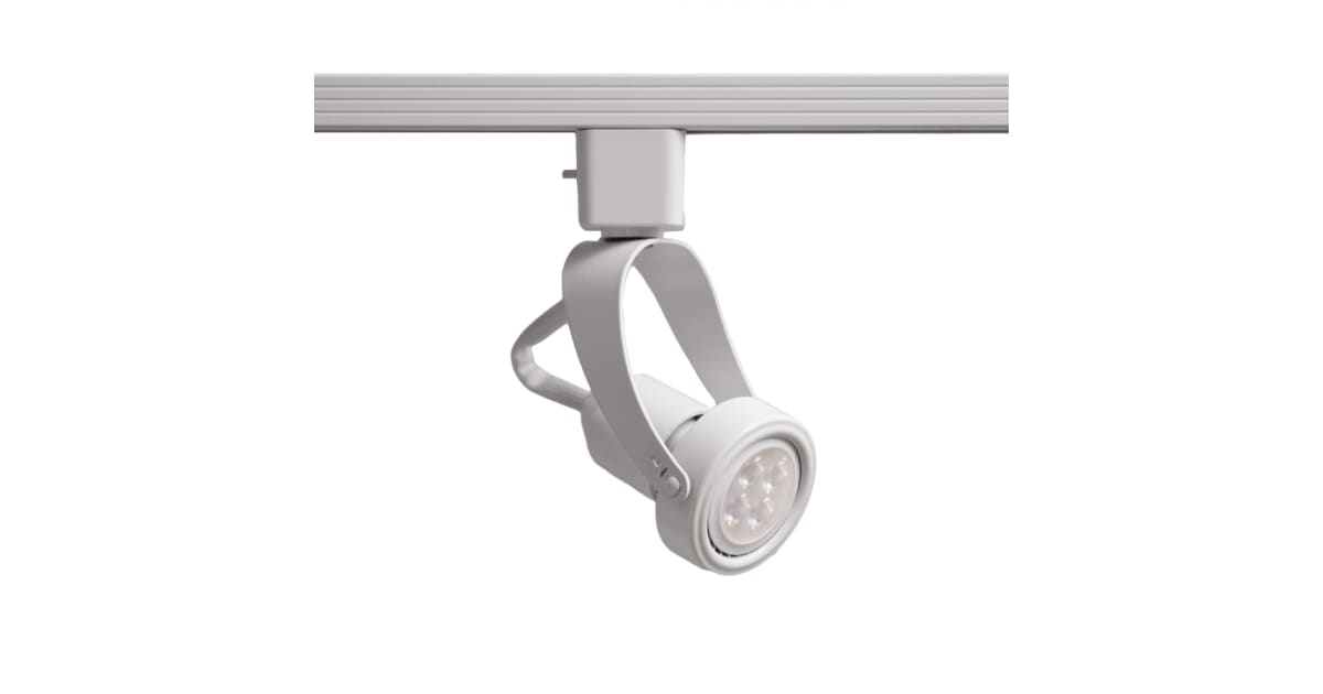 WAC Lighting HTK-104LED-WT 104LED H-Track 5" Tall 3000K LED Track Head ...