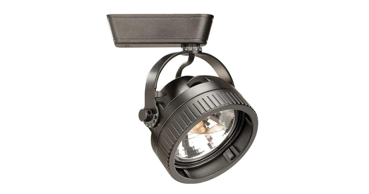 WAC Lighting JHT-935L-BK 1 Light 75 Watt Adjustable Low Voltage Track ...