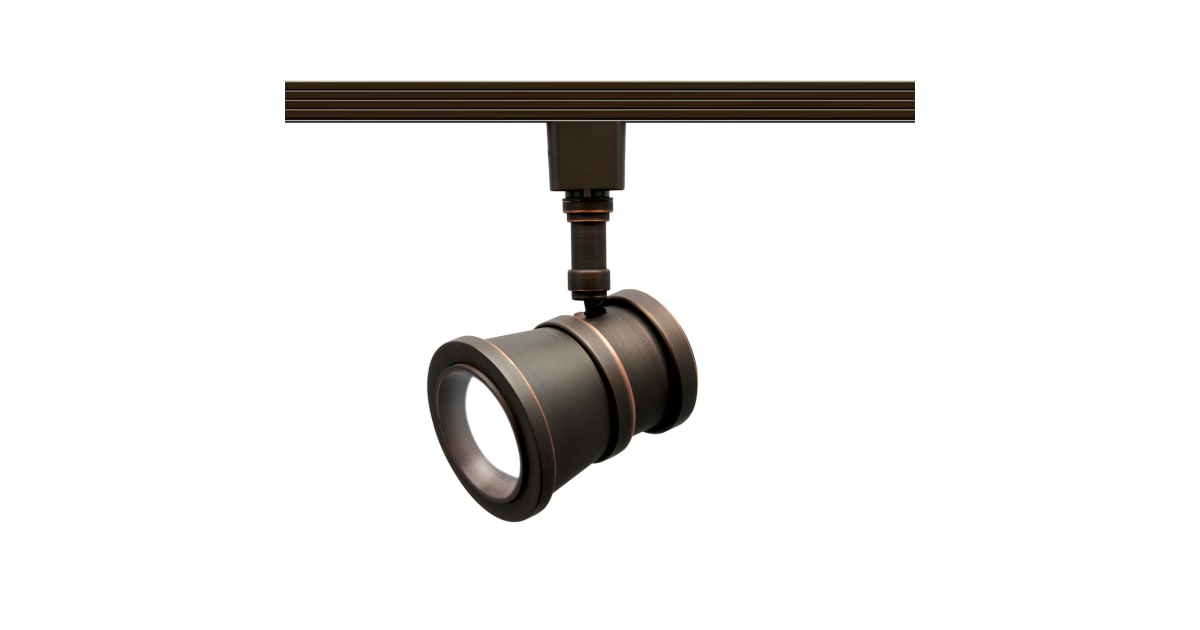 WAC Lighting L-LED208-30-AB Summit L-Track 7" Tall 3000K LED Track Head ...