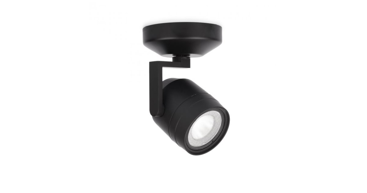 WAC Lighting MO-LED512N-827-BK Paloma 6" Tall LED Monopoint Accent ...