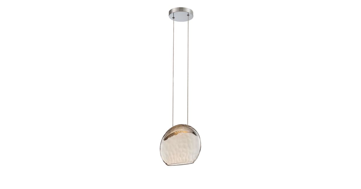 WAC Lighting PD-52008-CH Lolli Single Light 3" Wide Integrated LED Mini ...