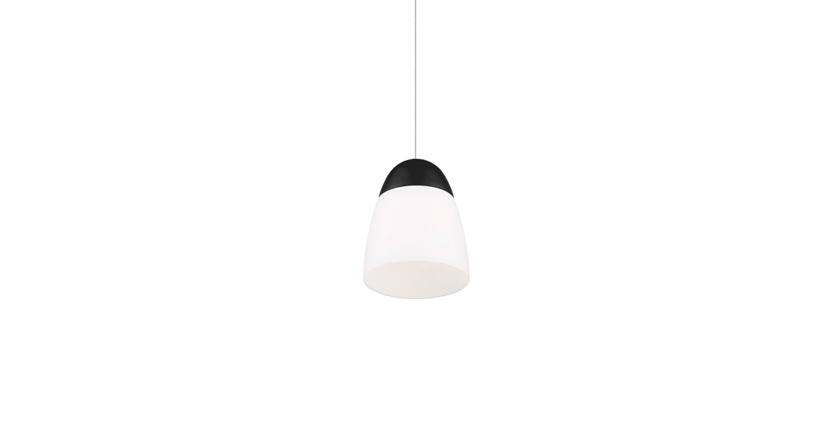 WAC Lighting PD-64909-T24-BK Dimple 7" Wide LED Mini Pendant | Ferguson ...