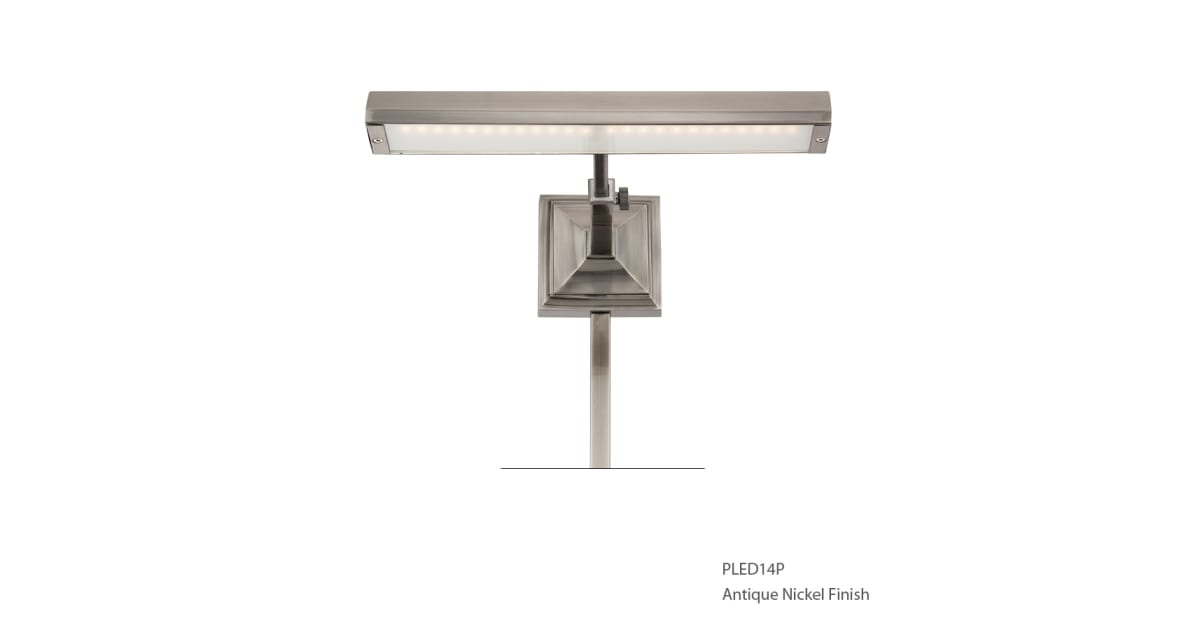 WAC Lighting PL-LED14P-27-AN LED Picture Lights Series Single-Light 14 ...