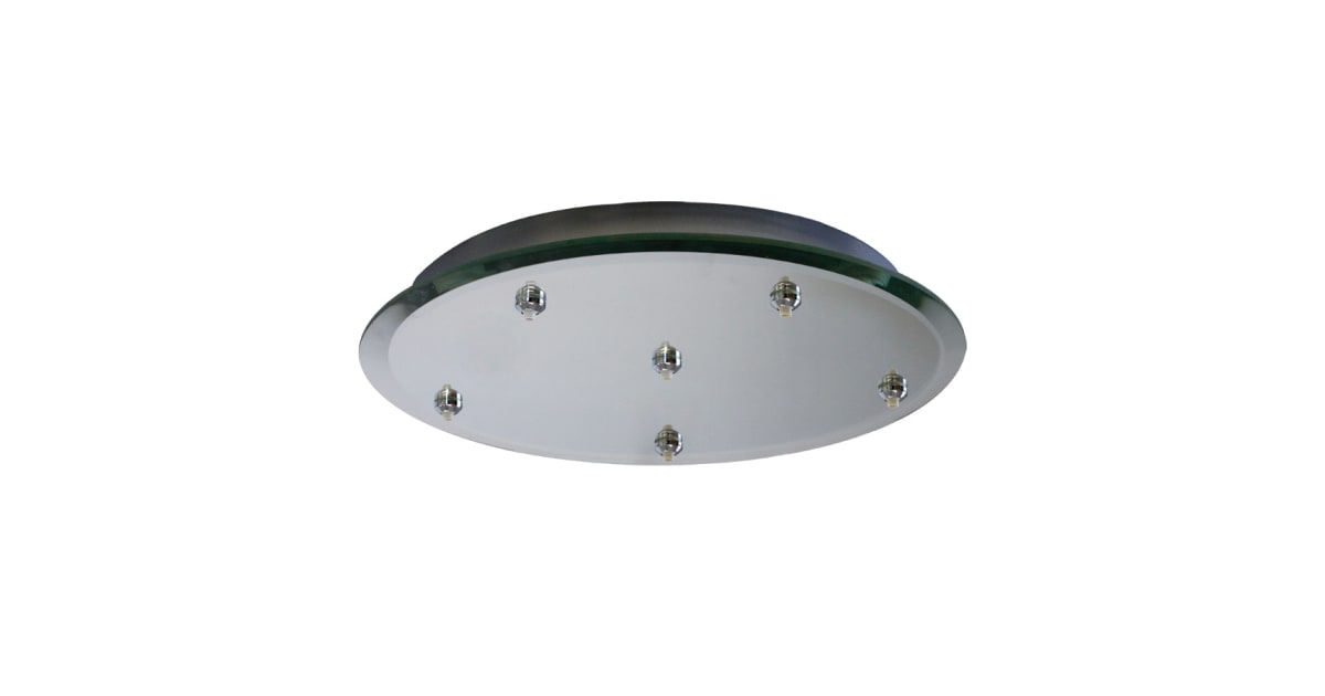 WAC Lighting QMP-G6RN-MR 17" Diameter Round 6-Point Quick Connect ...