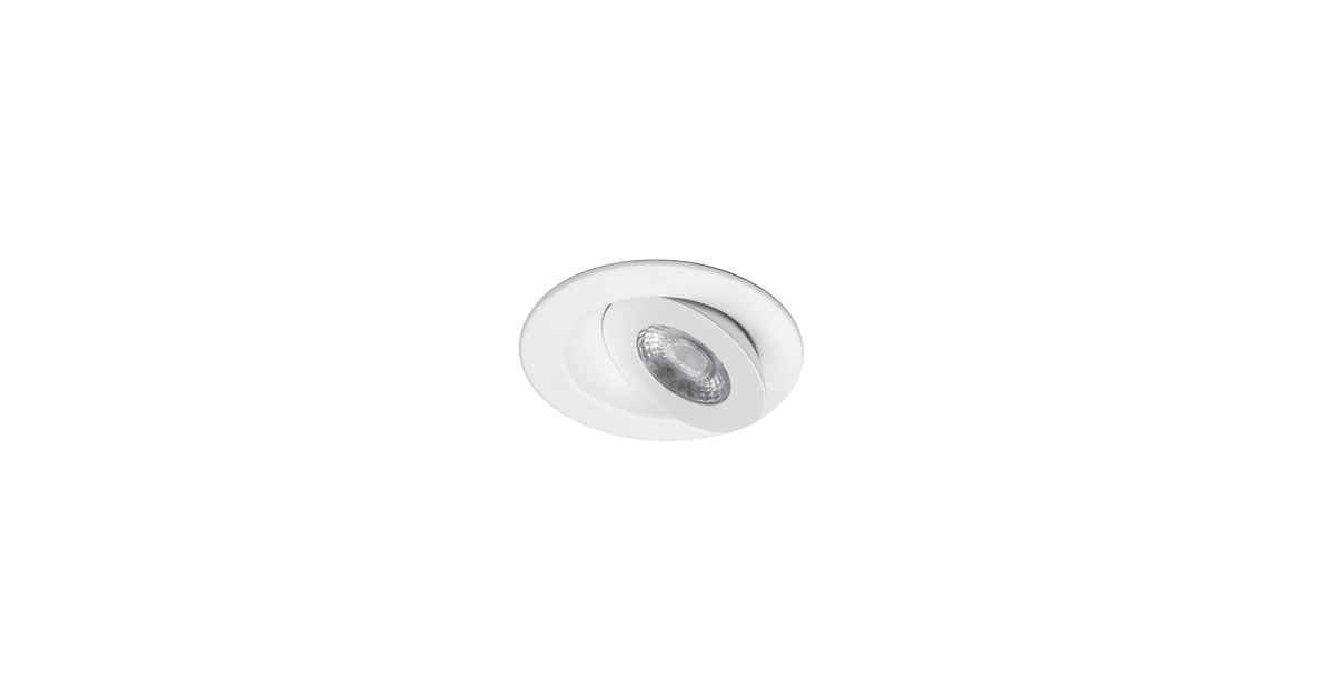 WAC Lighting R4ERAR-W9CS-FWT Lotos LED Canless Recessed Fixture with 5 ...