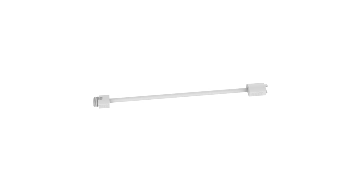 WAC Lighting T24-OD-IC6-WT 6" Long Snap-On Strip Light Male to Female ...