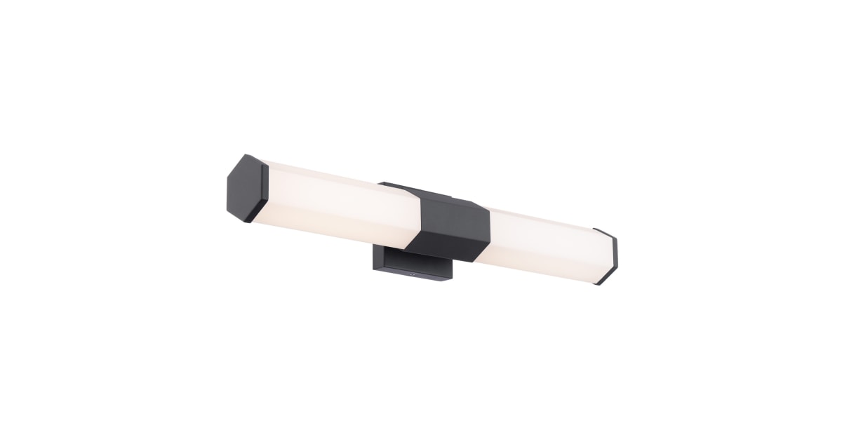 WAC Lighting WS-230124-CS-BK Remi 4" Tall LED Wall Sconce | Ferguson Home