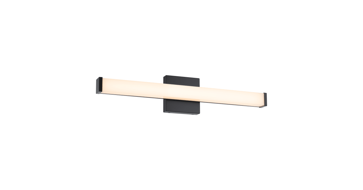 WAC Lighting WS-240824-CS-BK Slim 24" Wide LED Bath Bar | Ferguson Home