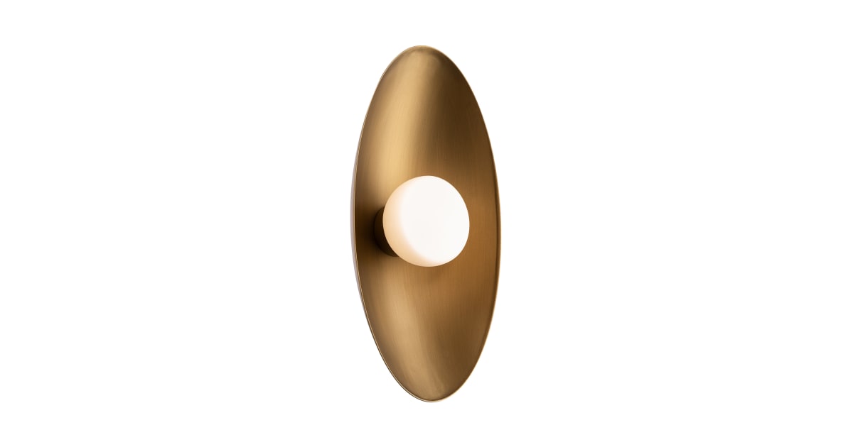 WAC Lighting WS-53318-30-AB Glamour 18" Tall Switchable Color ...