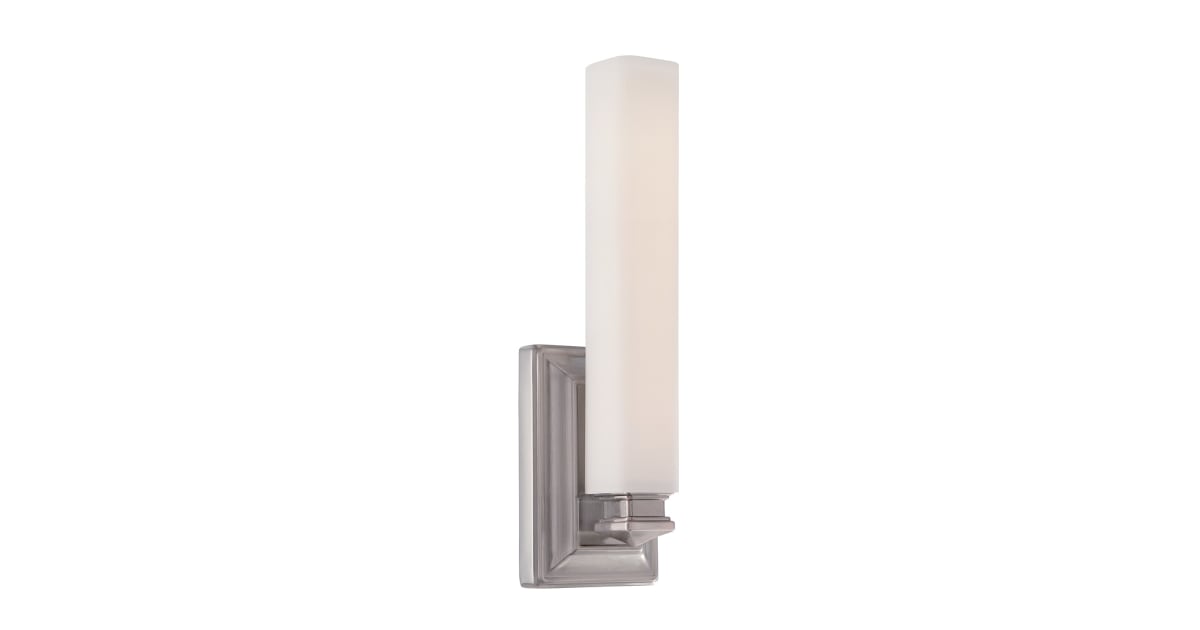 WAC Lighting WS-7115-AN Bristol 15" LED Dimming Bathroom Bar Light with ...