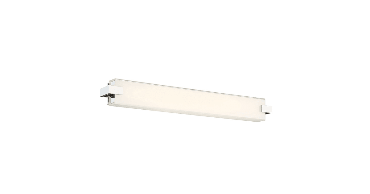WAC Lighting WS-79628-27-PN Bliss 28" Wide LED Vanity Strip | Build.com
