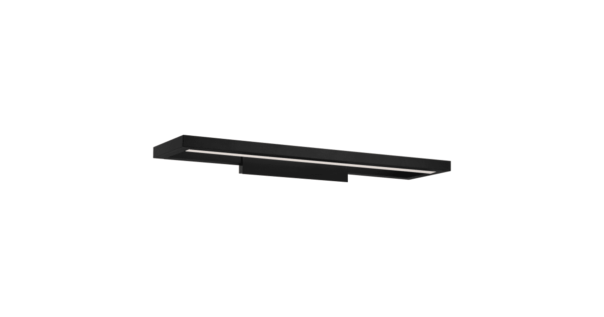 WAC Lighting WS-89128-30-BK View 28" Wide LED Bath Bar Set to 3000K | Build.com