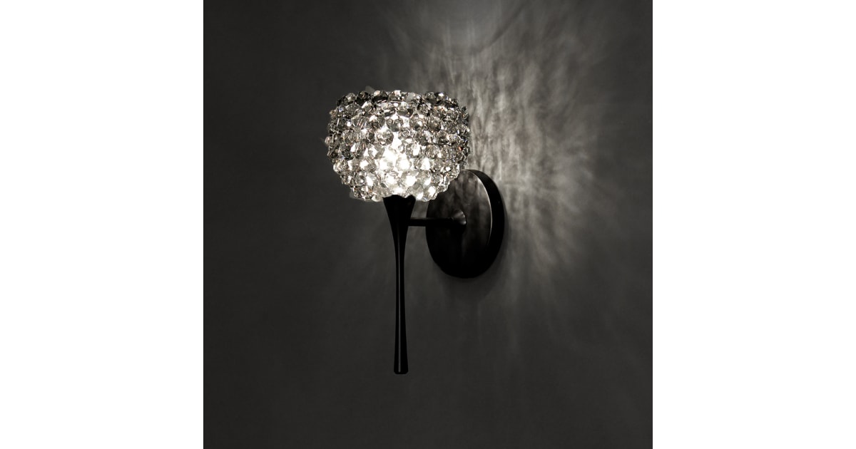 WAC Lighting WS57LED-G542BI/BN Gia Crystal Bead Shade Integral Dimming ...