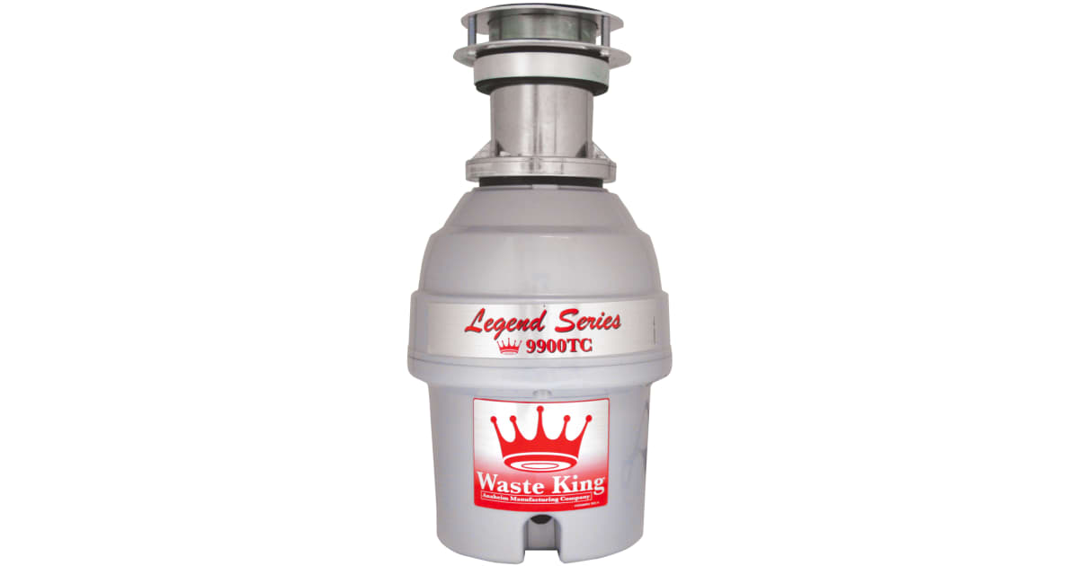 Waste King 9900TC 3-BMT System, 3/4 HP 2700 RPM, Batch Feed Garbage ...