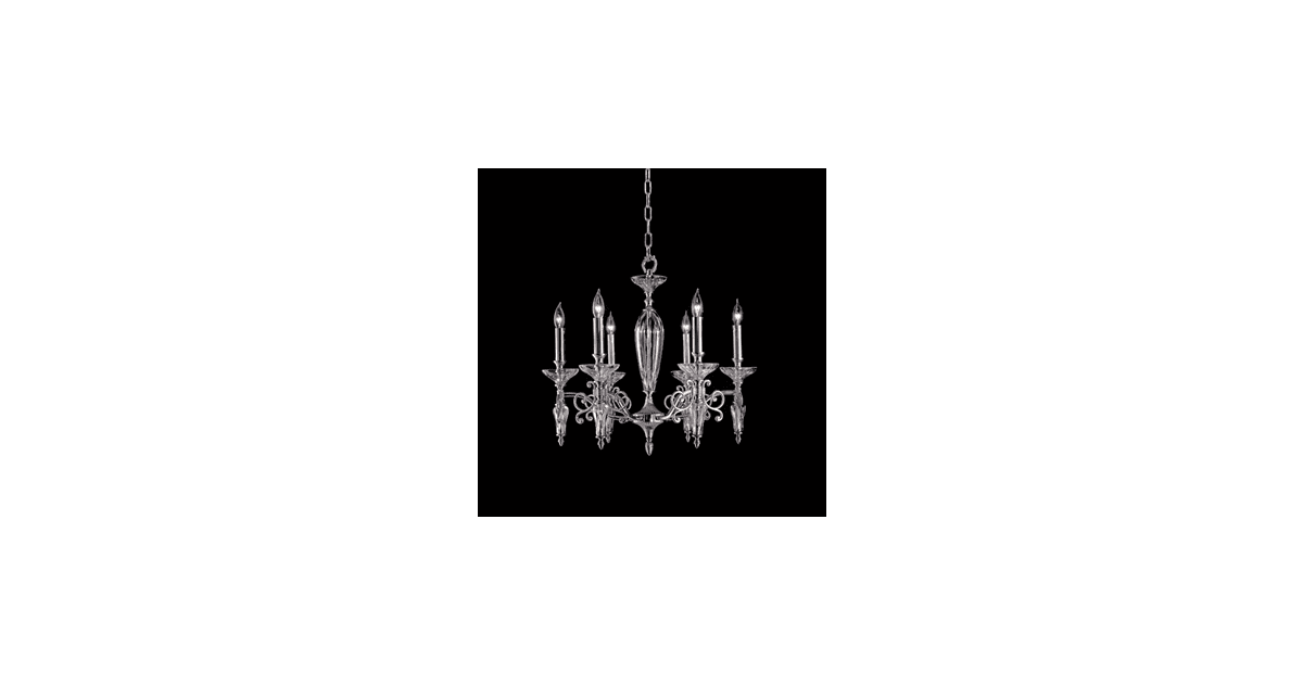 Waterford Crystal 6 Light Up Lighting Chandelier from the Carina ...