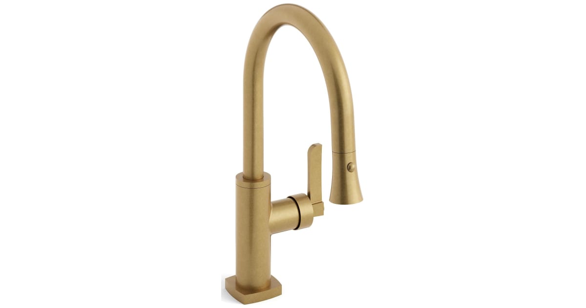 Watermark WM-115-7.3PG4-MZ4-APB H-Line 1.75 GPM Single Hole Pull Down ...