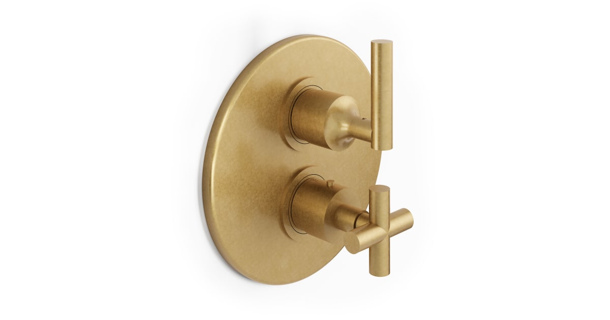 Watermark WM-23-T20-L8-APB Loft 2.0 Two Function Thermostatic Valve ...