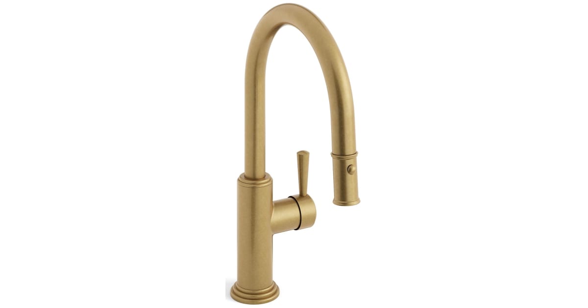 Watermark WM-321-7.3PG4-S1A-APB Stratford 1.75 GPM Single Hole Pull ...