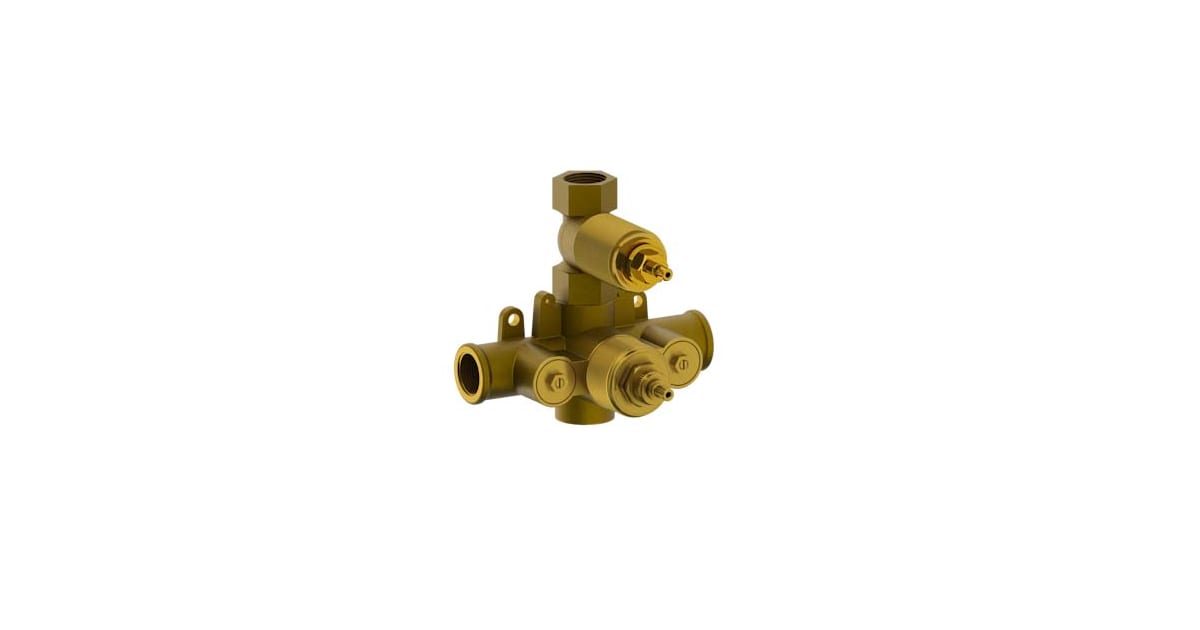 Watermark WM-SS-TH4000 3/4 Inch Thermostatic Rough In Valve With Volume ...