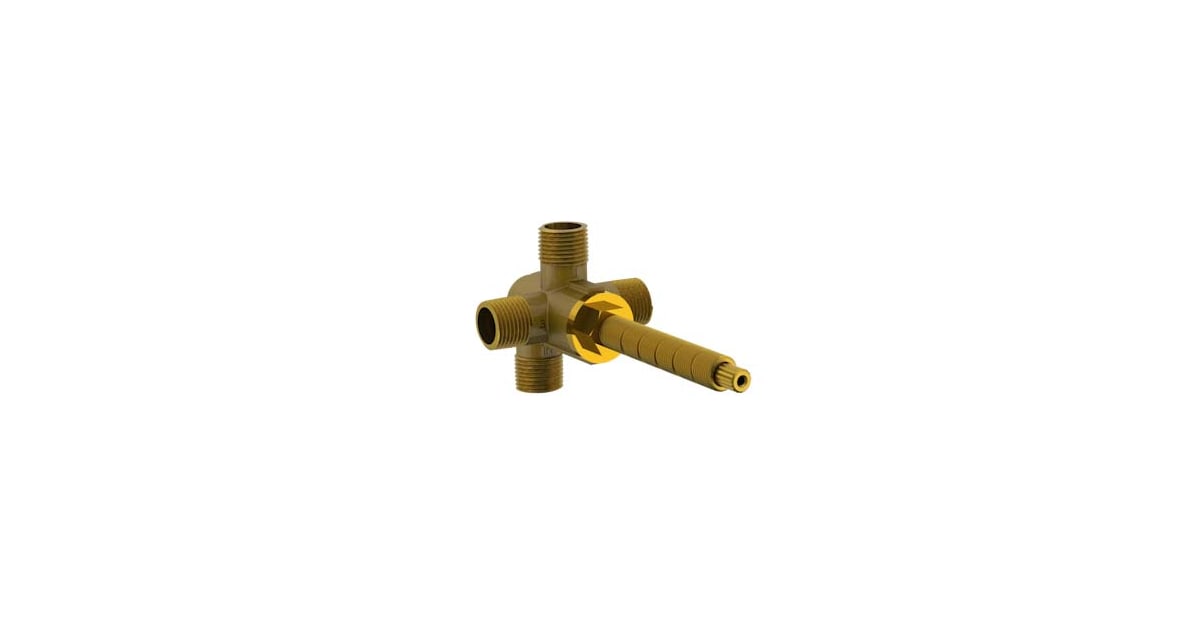 Watermark WM-SS-WD3 Ancillary 1/2 Inch 3-Way Diverter Rough In Valve ...