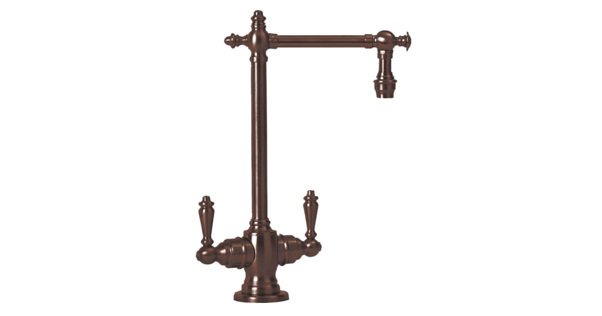 Waterstone 1800-AMB Towson 1.75 GPM Single Hole Bar Faucet with Lever ...