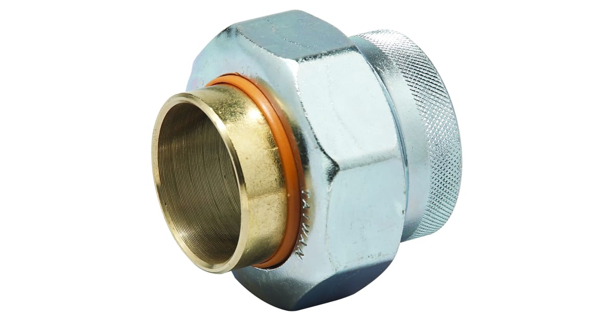 Watts 0009868 1 1/2" Lead Free Dielectric Union with Female Iron Pipe ...
