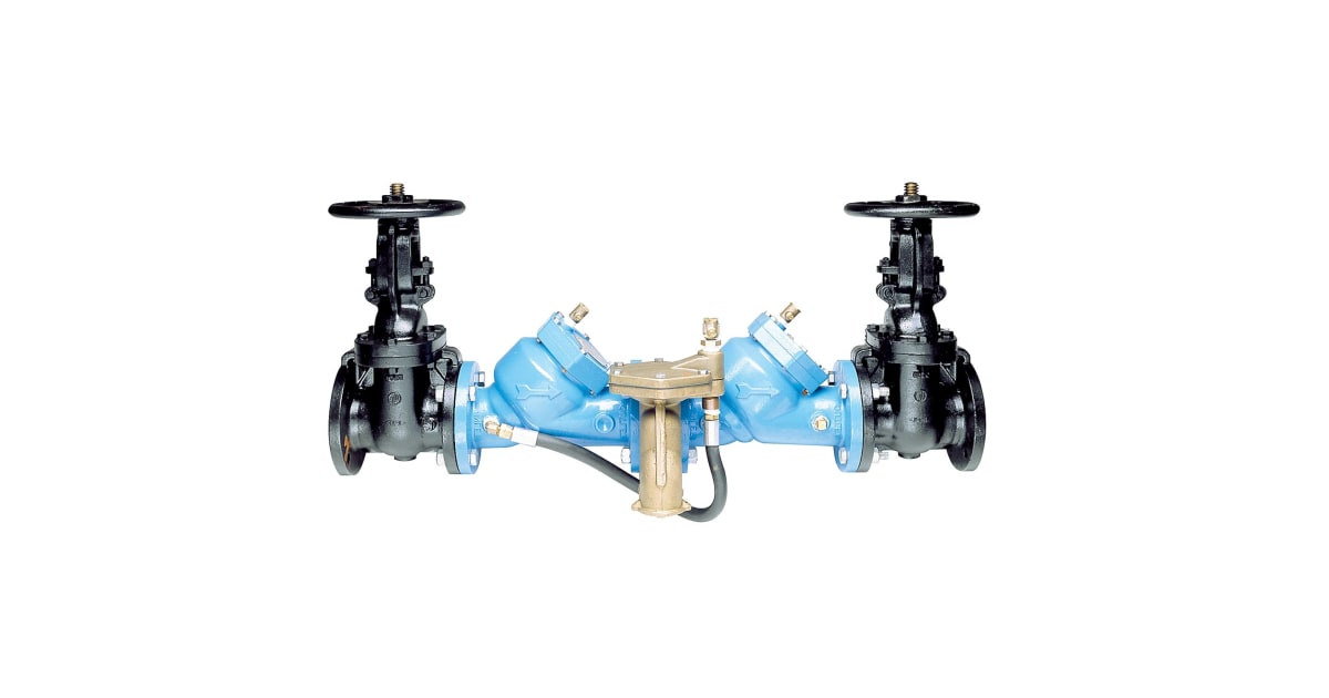 Watts 0391015 3" Cast Iron Reduced Pressure Zone Assembly with NRS ...