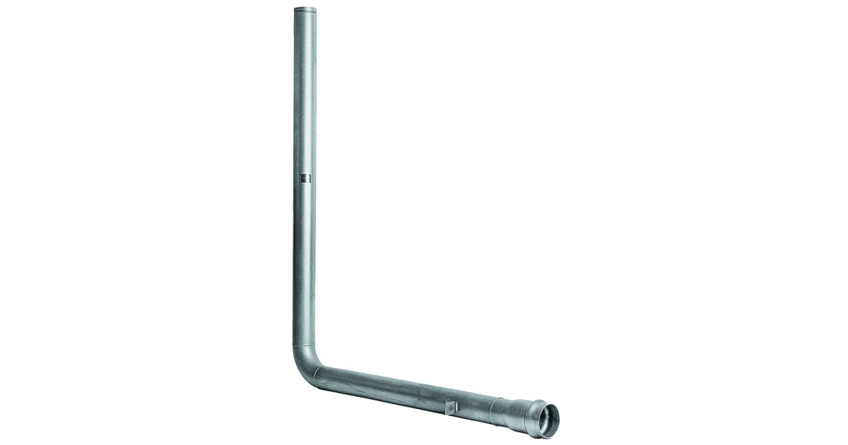 Watts 0777512 8' x 6' Stainless Steel In-Building Riser with 8" Groove ...