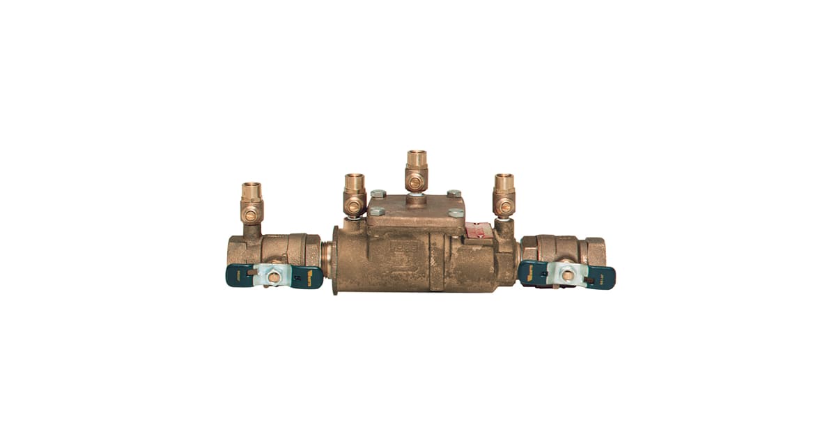 Watts 0063232 LF007 1" Lead Free Double Check Valve Assembly | Ferguson ...