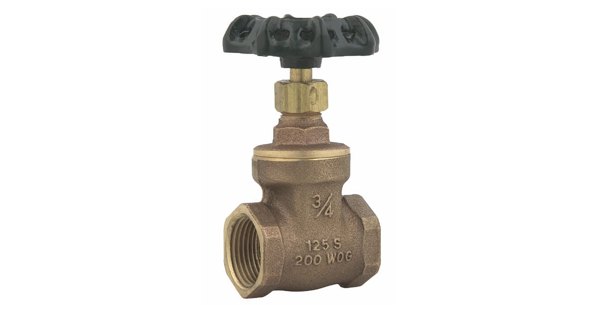 Watts 0555240 LFGVS 2" Gate Valve with Non-Rising Stem and Sweat ...
