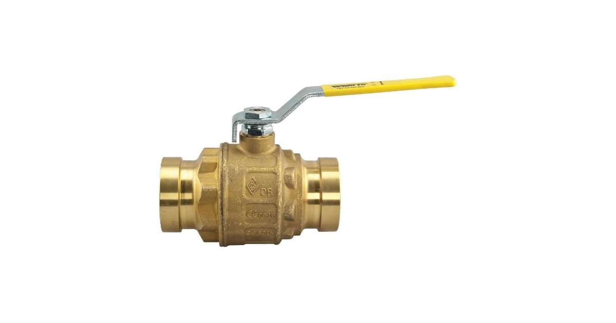 Watts 0789499 FBV-3C 4" Full Port Ball Valve with Integral Press ...