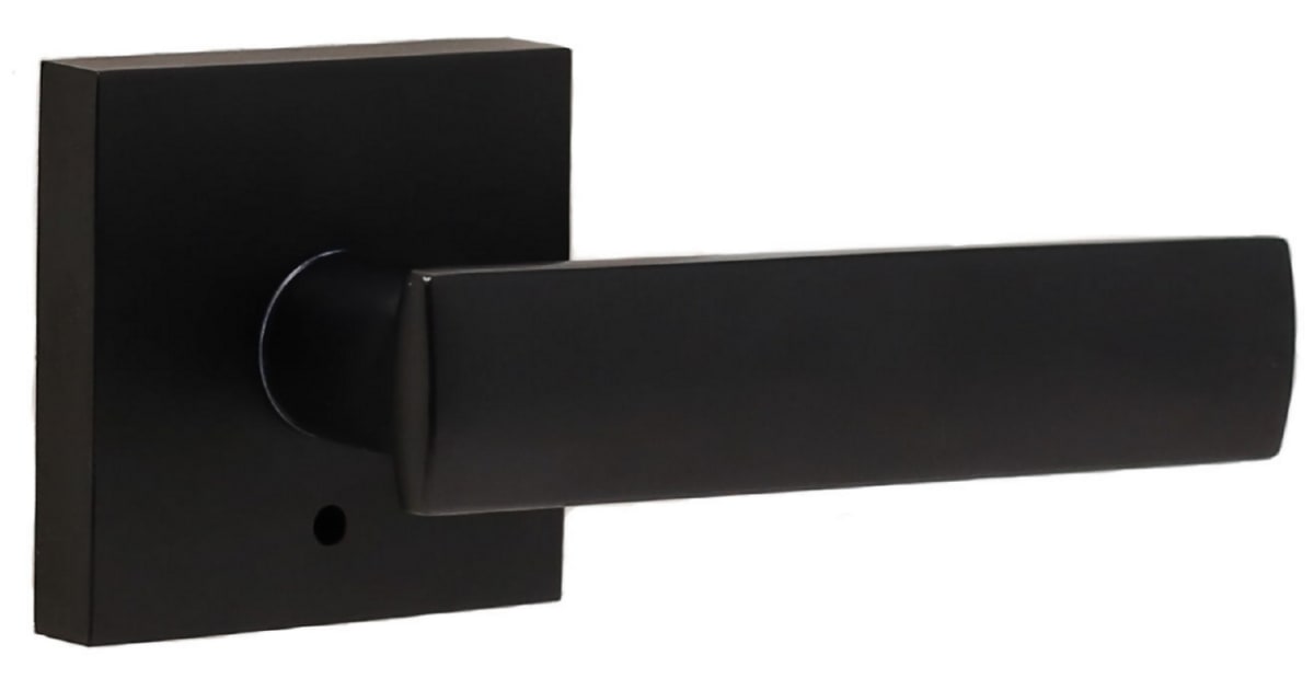 Weslock 007103232FR20 Utica Privacy Door Lever Set with Square Rose ...