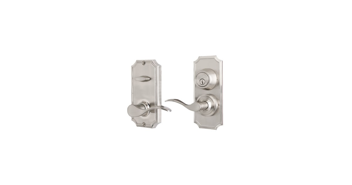 Weslock L1501UNUNSL2D Left Handed Unigard Interconnected Entry Set with ...