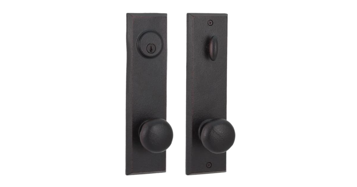 Weslock R7941F1F1SL2D Right Hand Braughton Single Cylinder Keyed Entry ...